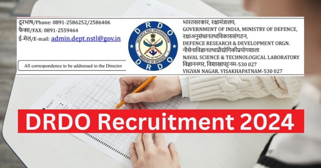 DRDO Recruitment 2024 Apply for JRF Posts Notification Out