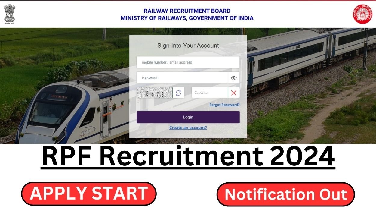 RPF Recruitment 2024 Notification Out for Constable and SI 4208 Posts ...
