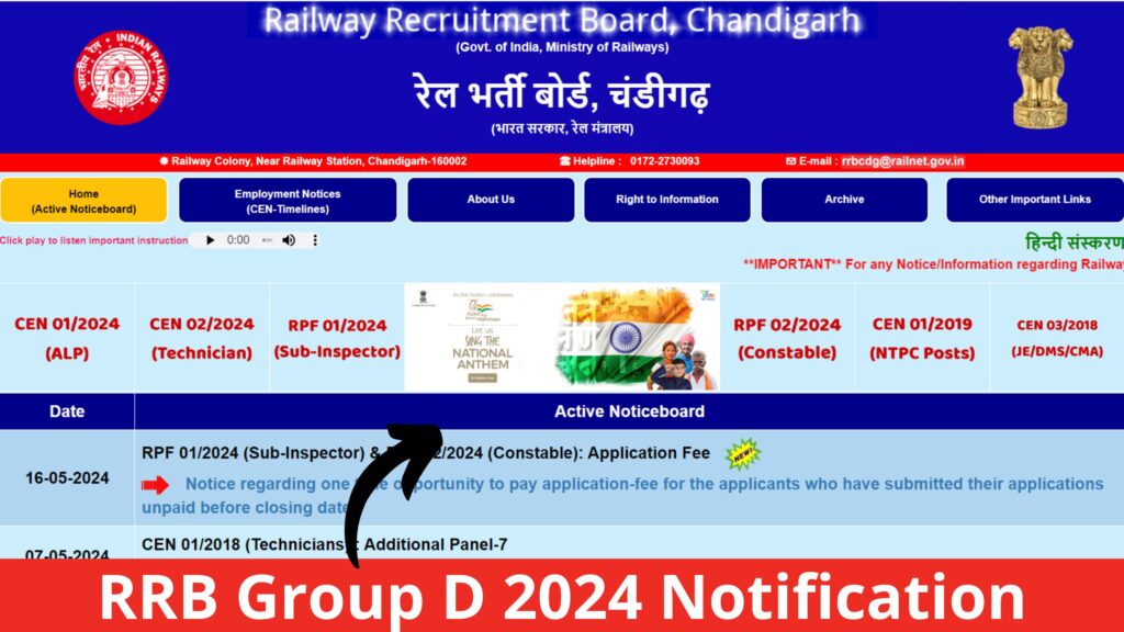 RRB Group D 2024 Notification, Exam Date, Selection Process ...