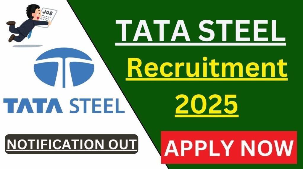 Tata Steel Recruitment 2025 - Junior Registrar Posts