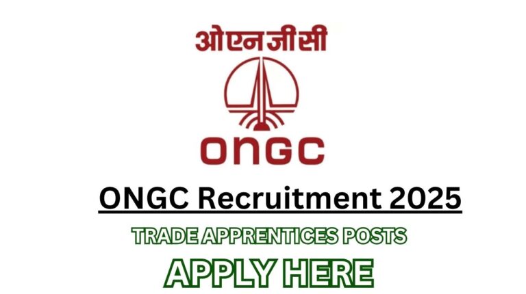 ONGC Recruitment 2025 for 2623 Vacancies Apply online