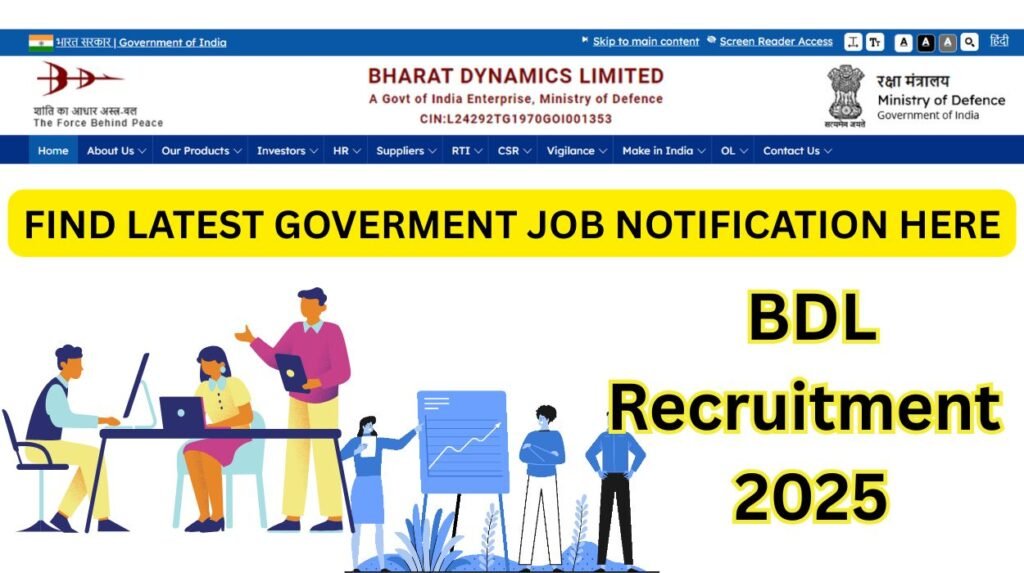 BDL Recruitment 2025 - Apply Online for 86 Apprentice Posts