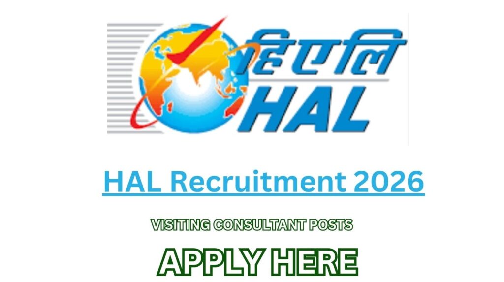 HAL India Recruitment 2026 for Visiting Consultant Posts App